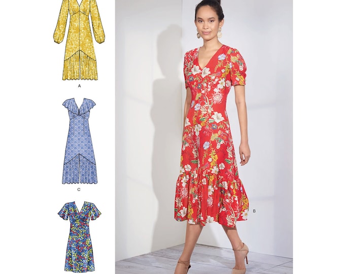 Simplicity Sewing Pattern S8875 Misses' Dresses - Etsy