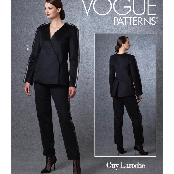 Vogue Jacket Pattern - Etsy