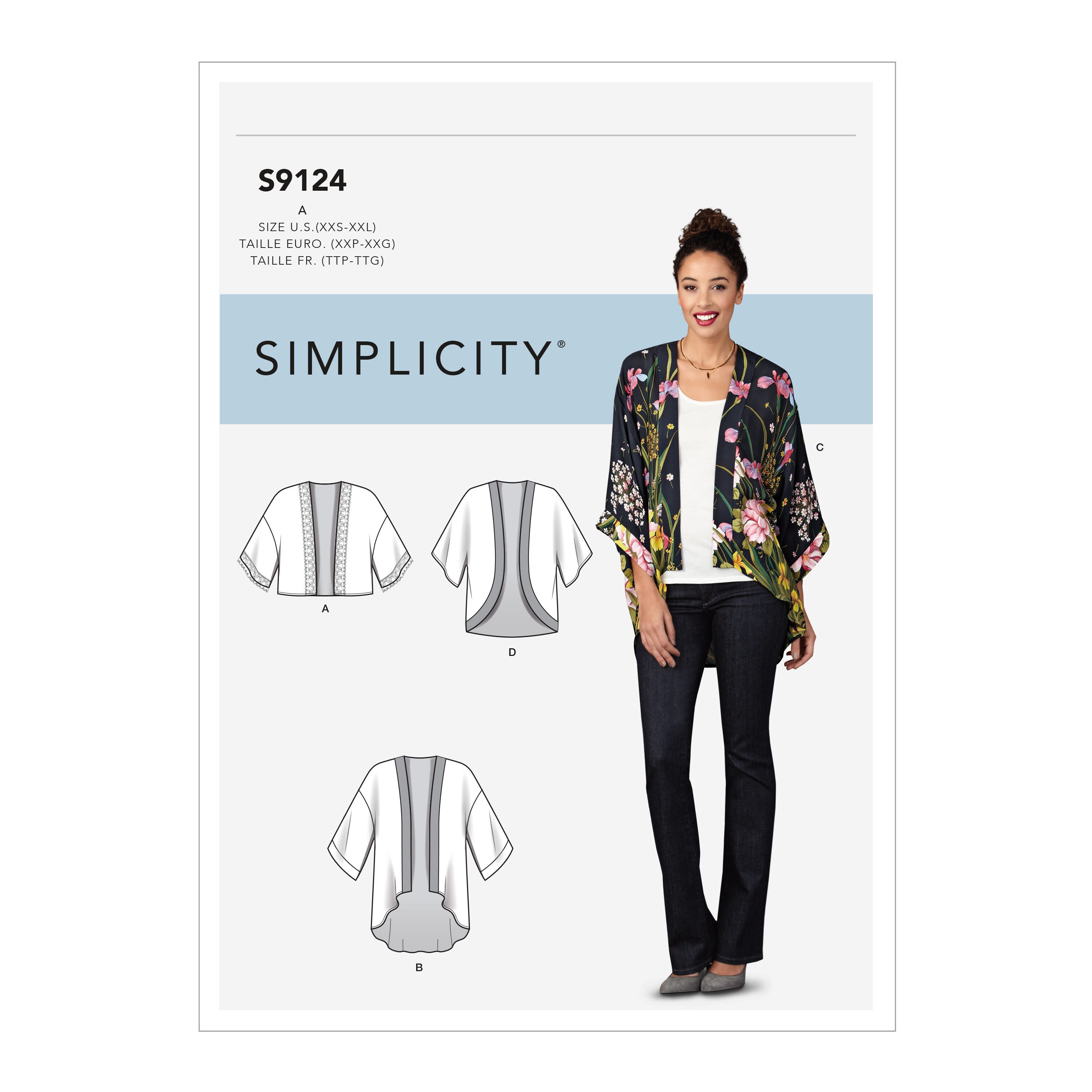 Simplicity Sewing Pattern S9124 Misses' Jackets - Etsy