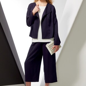 OUT of Printvogue Pattern V9246 Misses' Drop-shoulder Jackets, Belt ...