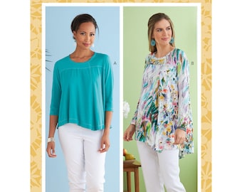 Butterick Sewing Pattern B6856 Misses' Top | Etsy