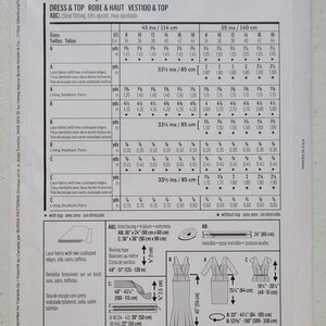 OUT of PRINT Burda Style Sewing Pattern 6646 Misses Dress and Top - Etsy