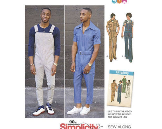 Simplicity Sewing Pattern S3037 Men's Sweatshirt and Sweatpants by ...