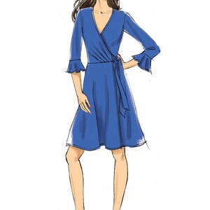 OUT of PRINT Butterick Sewing Pattern B6703 Misses'/women's Dress - Etsy