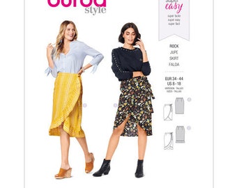 Burda Style Sewing Pattern 6319 Misses' Bell Shaped Skirt - Etsy