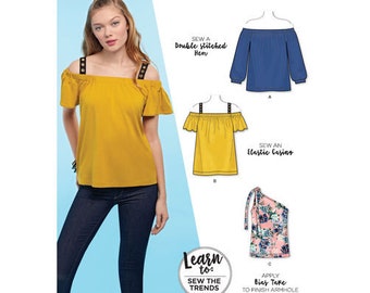 OUT of PRINT Simplicity Sewing Pattern 8383 Misses' Knit - Etsy