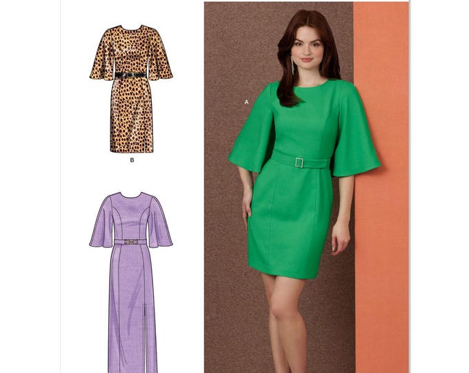 Simplicity Sewing Pattern 8546 Misses' and Miss Petite Shirt Dresses - Etsy