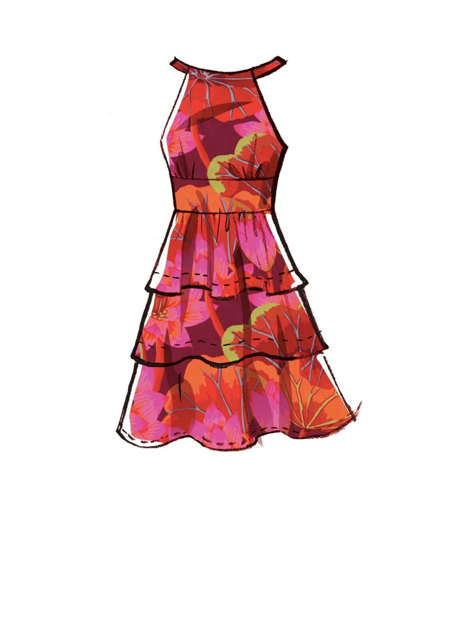 Mccall's Sewing Pattern M8322 Misses' Dresses - Etsy