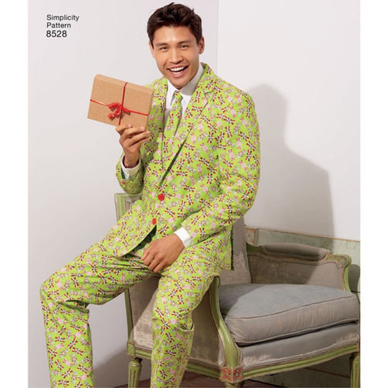 Simplicity Sewing Pattern 8528 Men's Costume Suit - Etsy