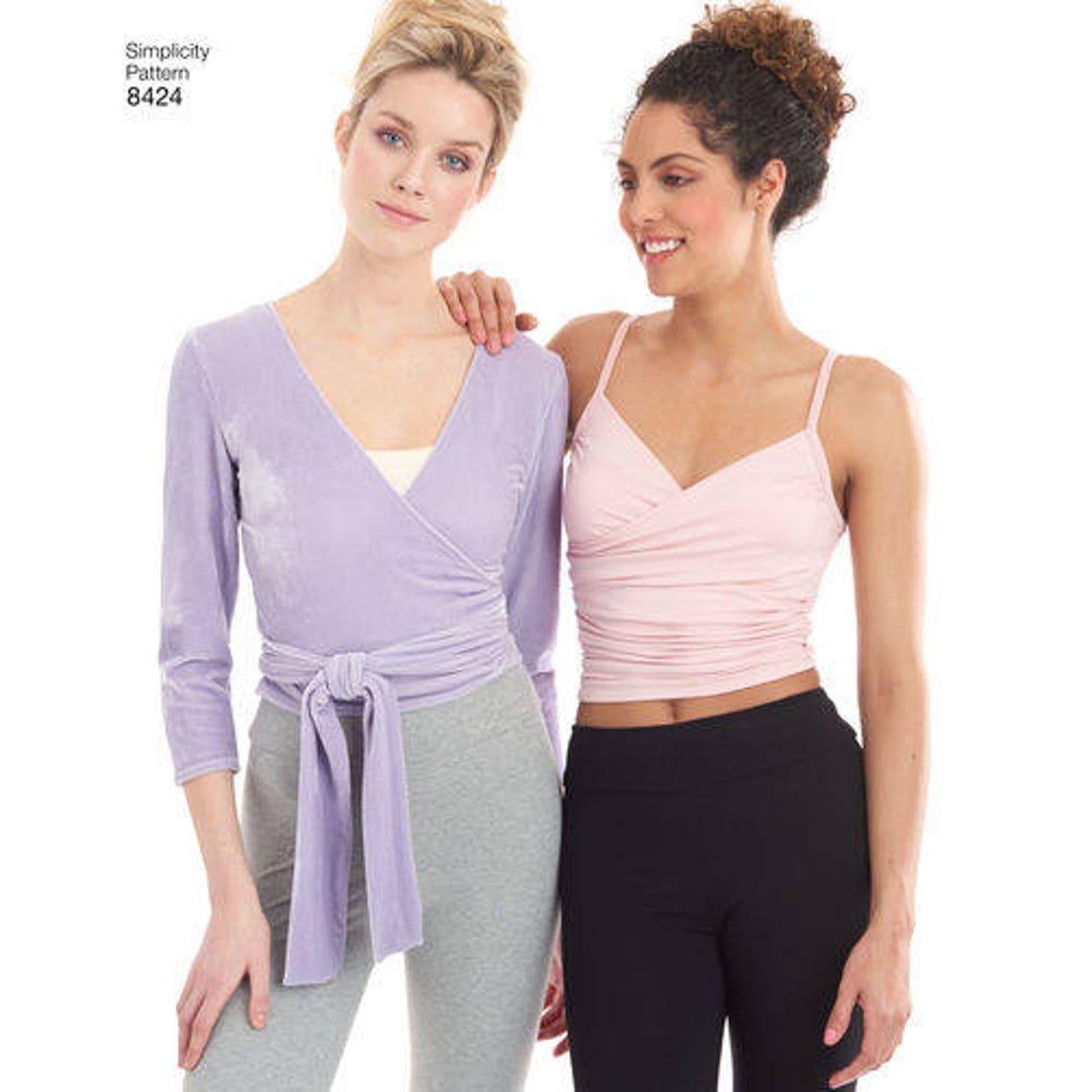 Simplicity Sewing Pattern 8424 Misses' Knit Leggings in - Etsy