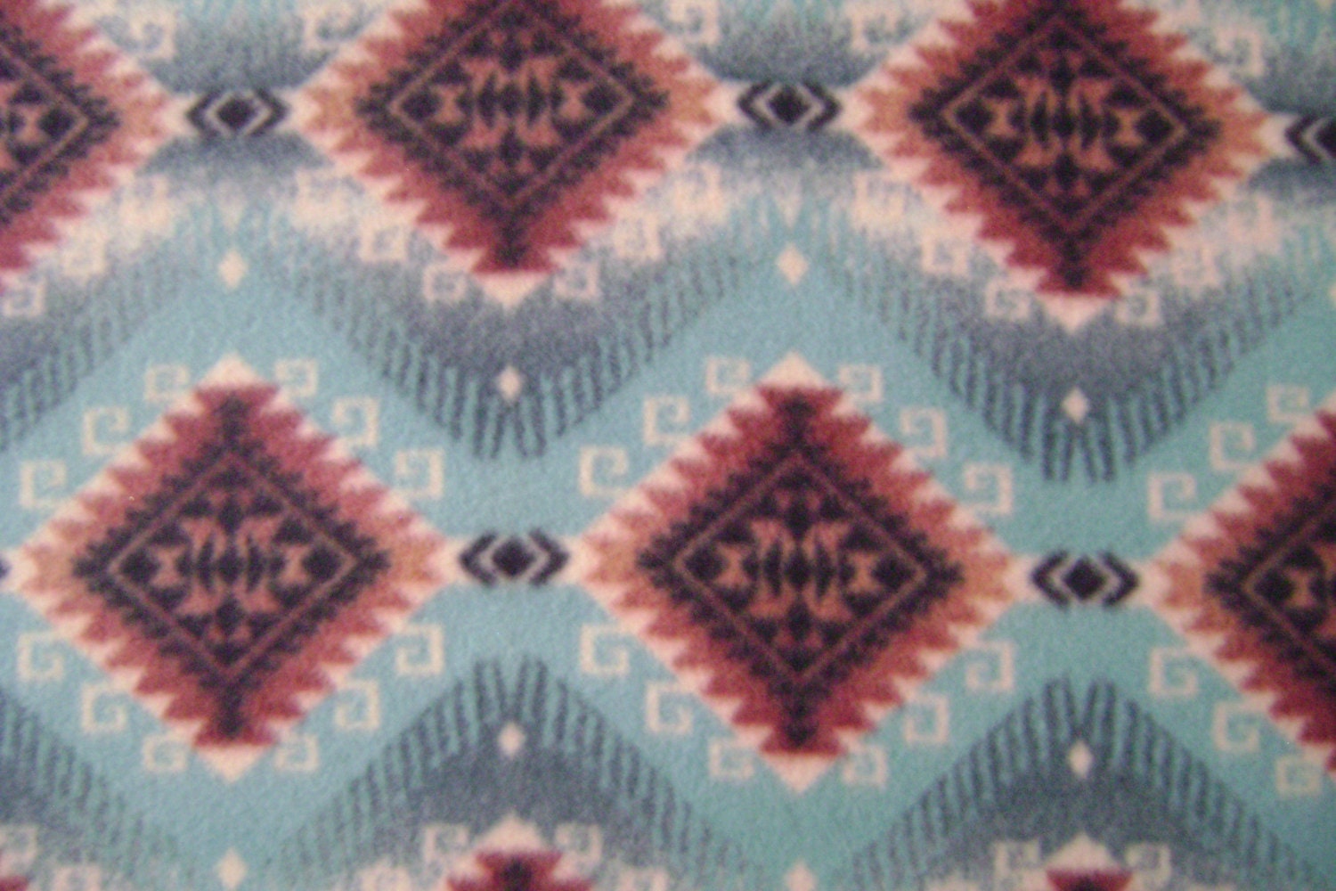 Native American Print Fleece Fabric 1.5 Yards - Etsy