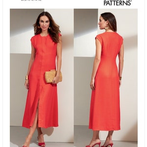 Vogue Sewing Pattern V1859 Misses' Dress - Etsy