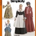 Simplicity Sewing Pattern 3723 Misses' Costumes - Etsy