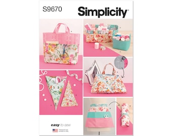 Simplicity Sewing Pattern S9404 Sewing Room Accessories - Etsy