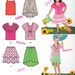 OUT of PRINT Simplicity Pattern 1675 Child's Top and Jacket, and Skirts ...