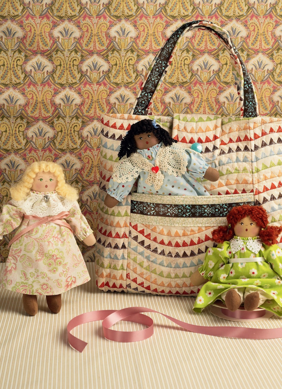 OUT of PRINT Ellie Mae Designs Sewing Pattern K0148 Tote Bag - Etsy