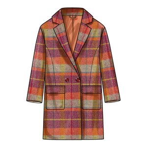 Simplicity Sewing Pattern S9854 Misses' Lined Coat for American Sewing ...