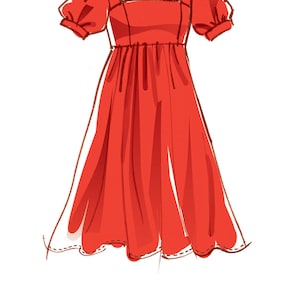 Mccall's Sewing Pattern M8108 #ravenmccalls - Misses' Empire Seam ...