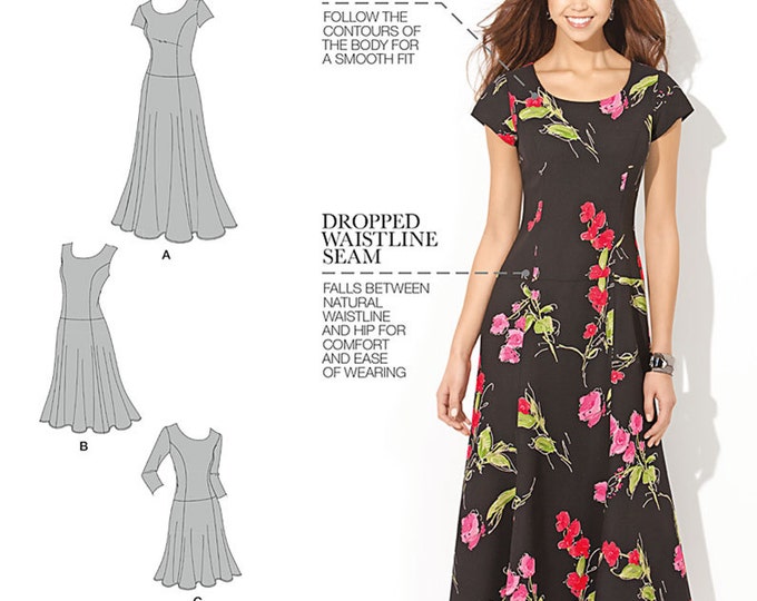 Simplicity Sewing Pattern 1537 Misses' / Women's Dress in Three Lengths ...