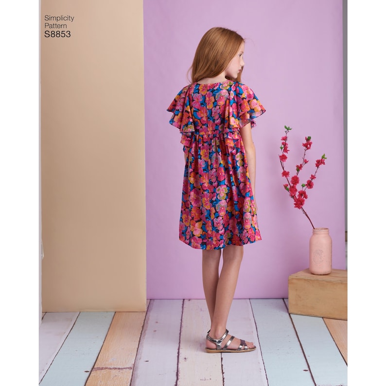 Simplicity Sewing Pattern S8853 Children's and Girls' - Etsy