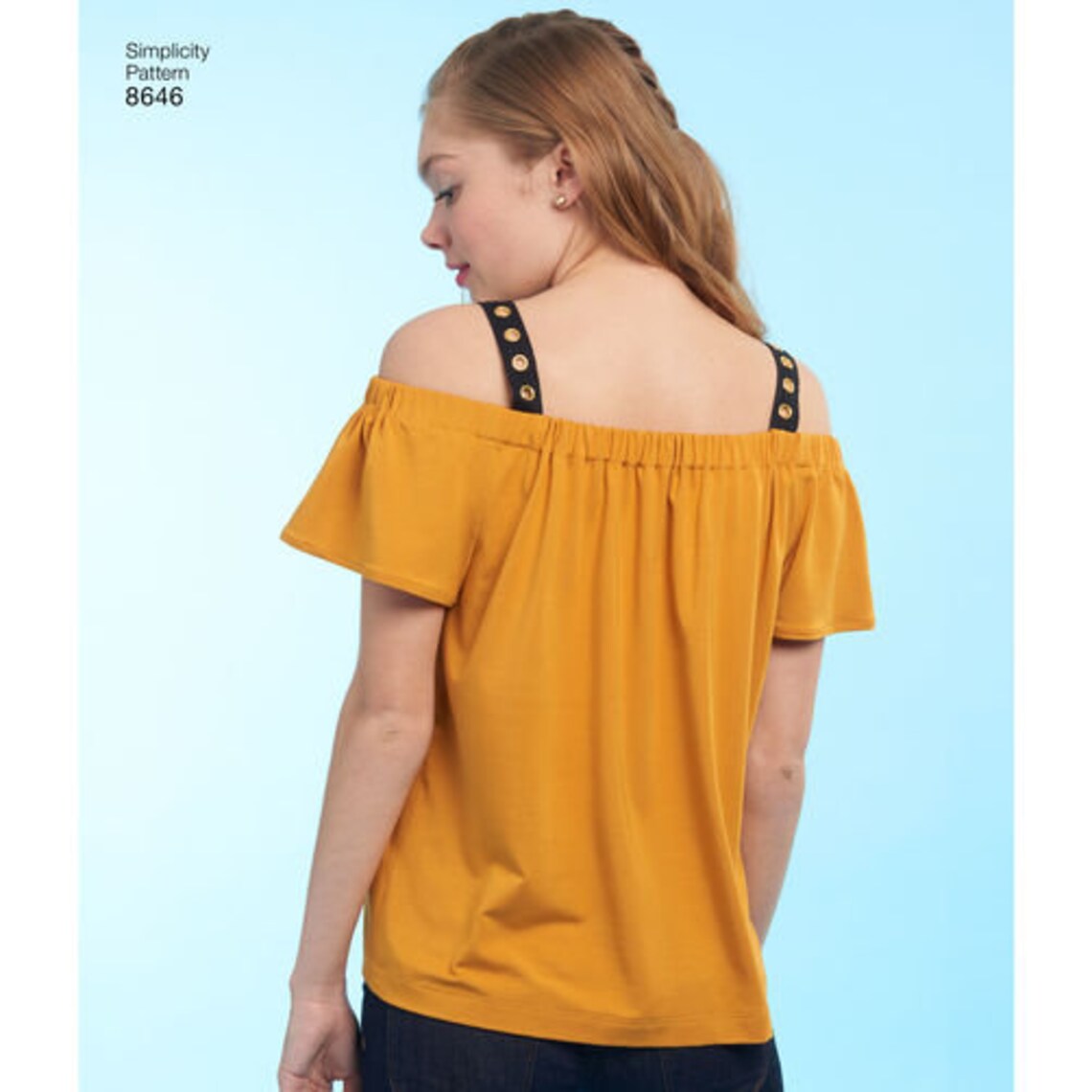 OUT of PRINT Simplicity Sewing Pattern 8646 Misses' Knit | Etsy