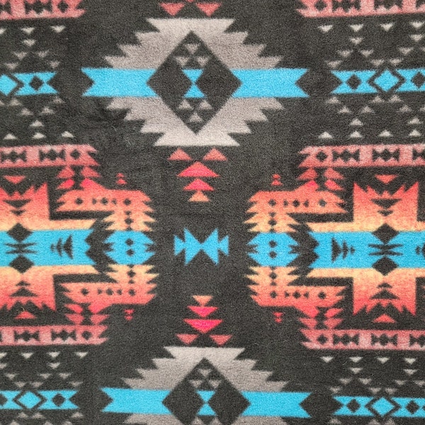 Aztec Fleece Fabric - Etsy