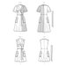 Know Me Sewing Pattern ME2020 Misses' and Women's Wrap Dress With Belt ...