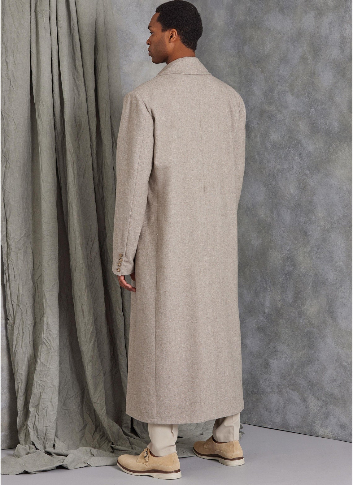 Vogue Sewing Pattern V1976 Mens Coat in Two Lengths - Etsy