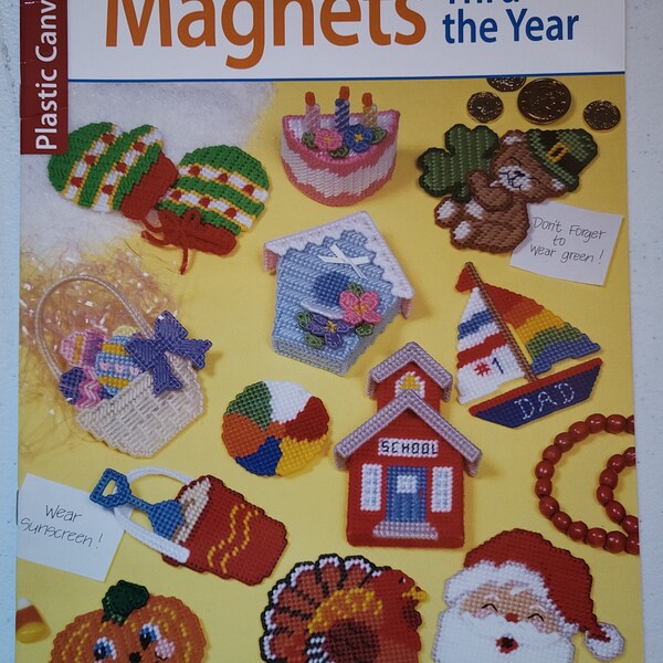 Plastic Canvas Pattern Book - Etsy