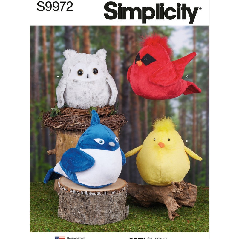 Bird Sewing Pattern - Etsy