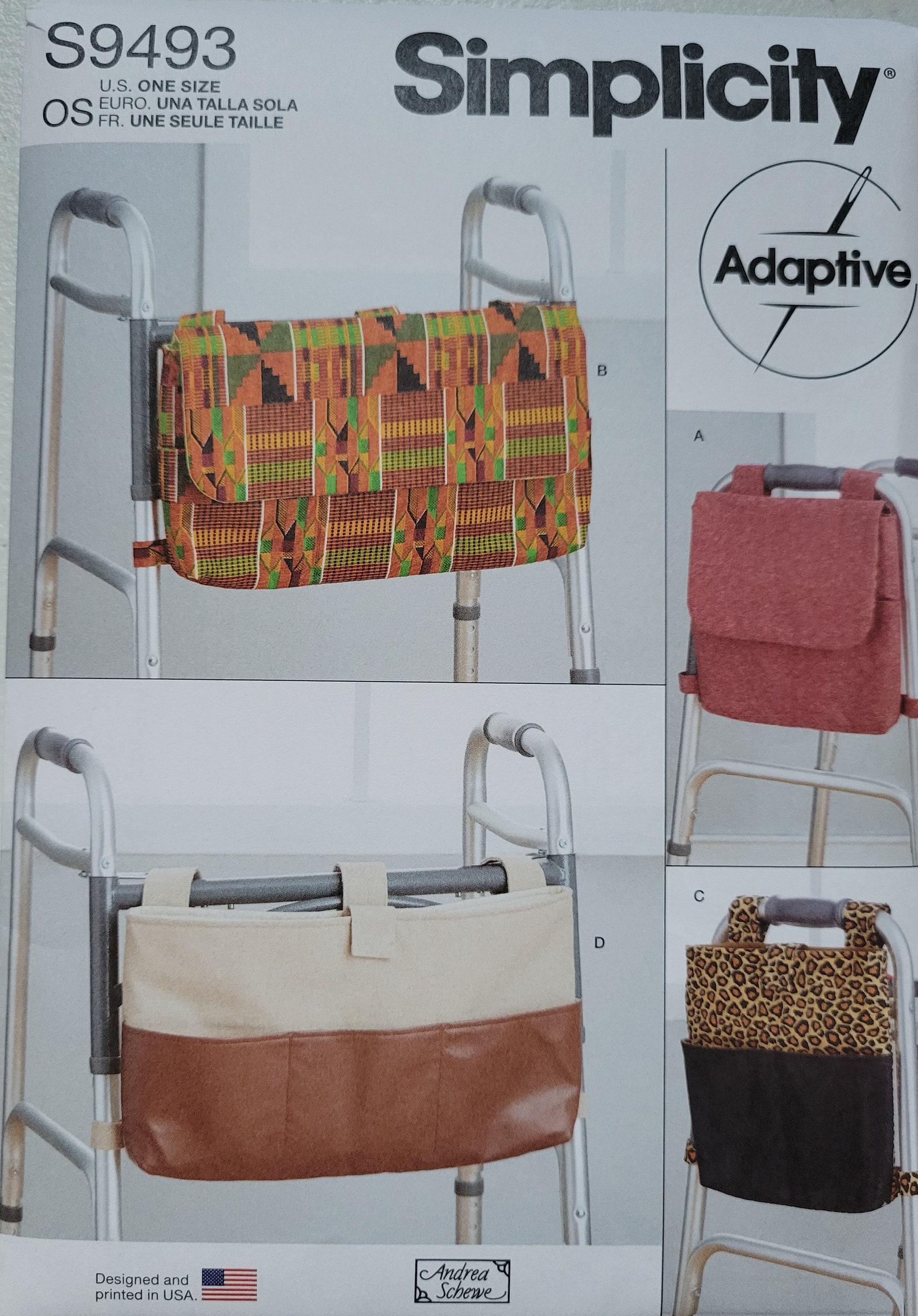 Simplicity Sewing Pattern S9493 Walker Bags | Etsy