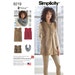 OUT of PRINT Simplicity Pattern 8219 Misses' Lined Vest in Three ...