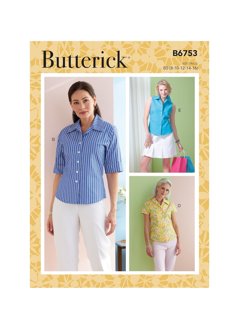 Butterick Sewing Pattern B6753 Misses' and Misses' | Etsy