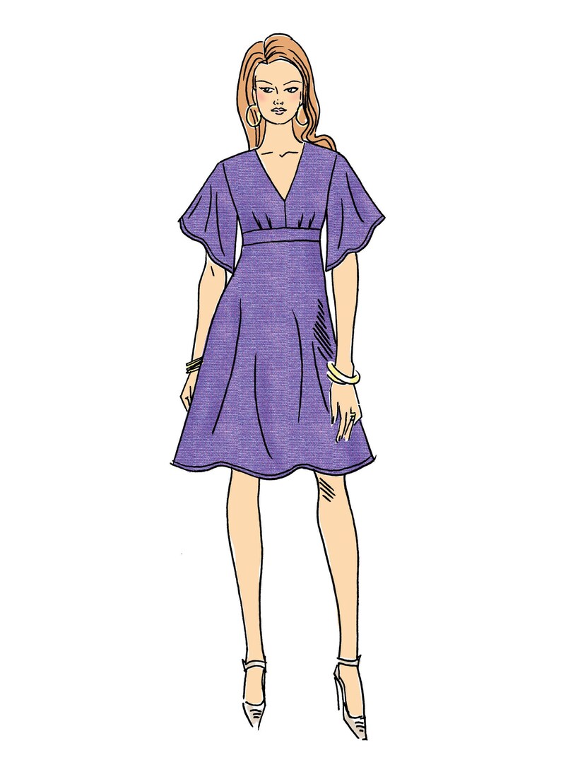 Butterick Sewing Pattern B6623 Misses' Dress - Etsy
