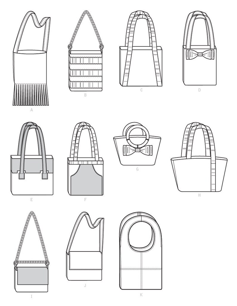 Mccall's Sewing Pattern M7820 Bags for 18 Dolls - Etsy