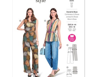 Burda Style Sewing Pattern 6632 Misses' Blouse - Etsy