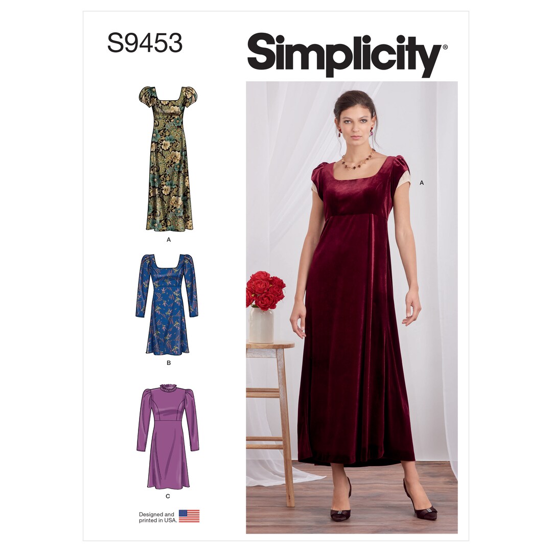 Simplicity Sewing Pattern S9453 Misses' Dress - Etsy