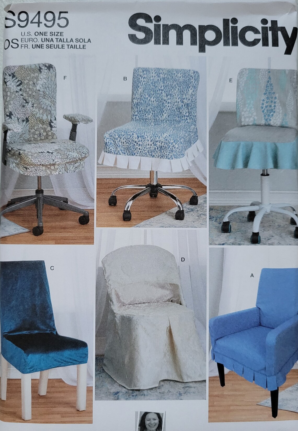 Simplicity Sewing Pattern S9495 Chair Slipcovers - Etsy