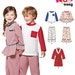 OUT of PRINT New Look Sewing Pattern 6337 Child's Easy Top, Pants, Robe ...