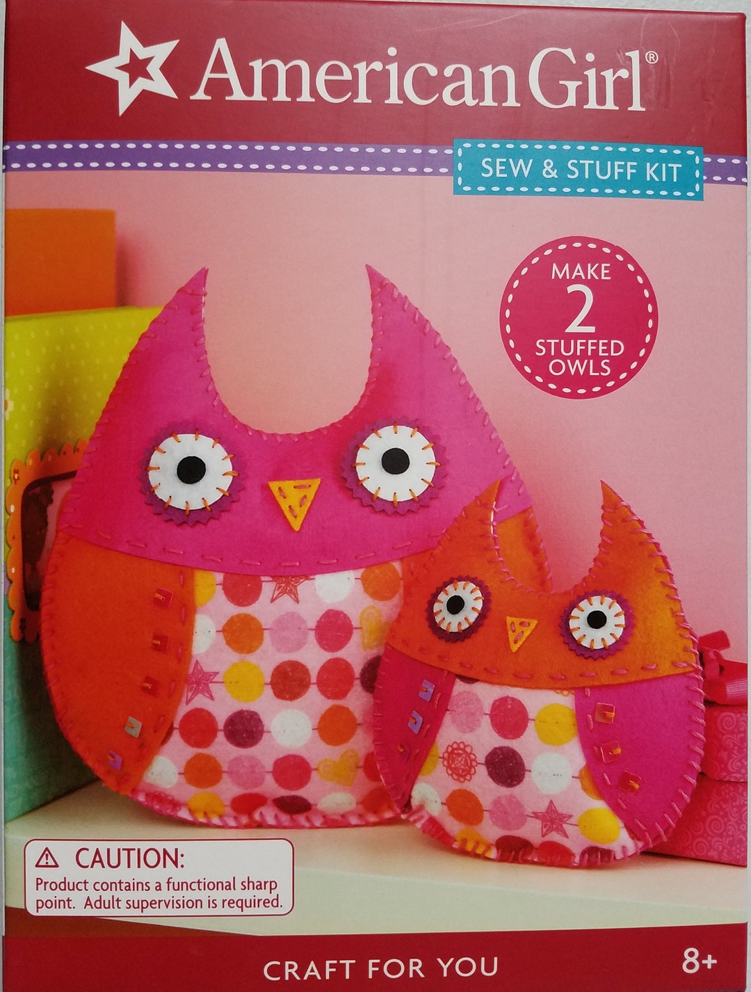 American Girl Owl Sew Stuff Kit: Makes 2 - Etsy