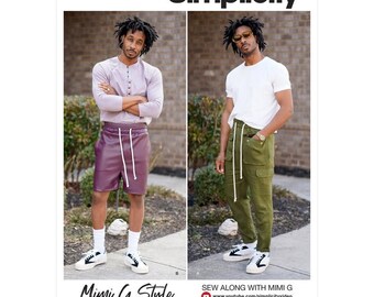 Simplicity Sewing Pattern S9758 Men's Shirts and Shorts by Norris Danta ...
