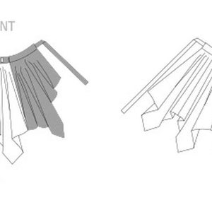 Vogue Sewing Pattern V1872 Misses' Skirts - Etsy