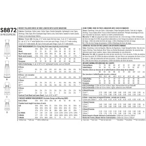 Simplicity Sewing Pattern S8872 Misses' Pullover Dress - Etsy