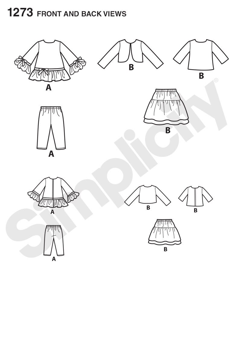 OUT of PRINT Simplicity Sewing Pattern 1273 It's so Easy - Etsy