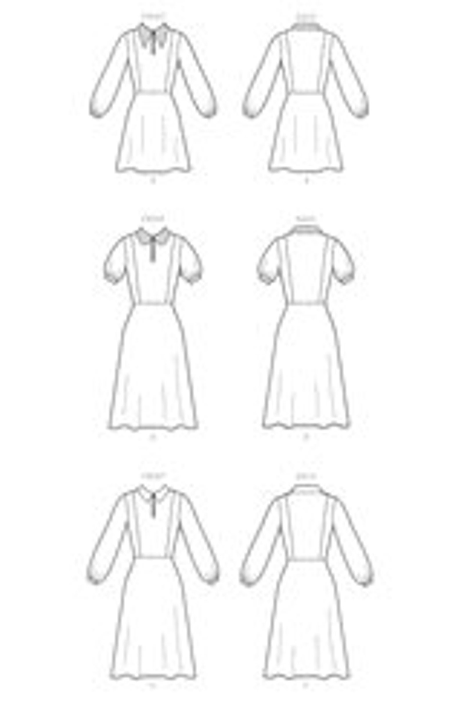 Mccall's Sewing Pattern M8239 Misses' Dresses - Etsy