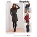 Simplicity Sewing Pattern 8790 Misses' Knit Dresses and Tunics - Etsy
