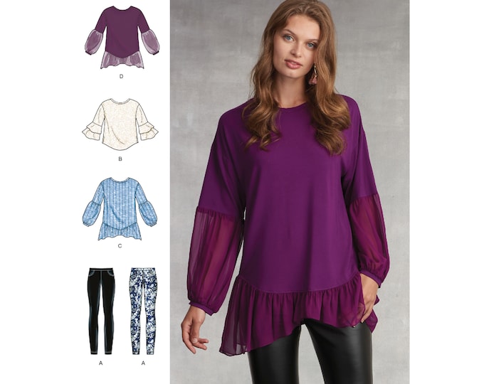 OUT of PRINT Simplicity Sewing Pattern S9048 Misses' Sarong Skirt With ...