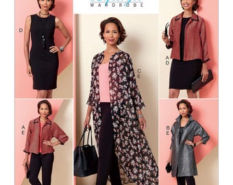 OUT of PRINT Butterick Sewing Pattern B6062 Misses' Jacket | Etsy