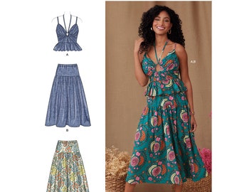 Simplicity Sewing Pattern S8849 Misses' Dress, Skirt, Top, and Jacket ...