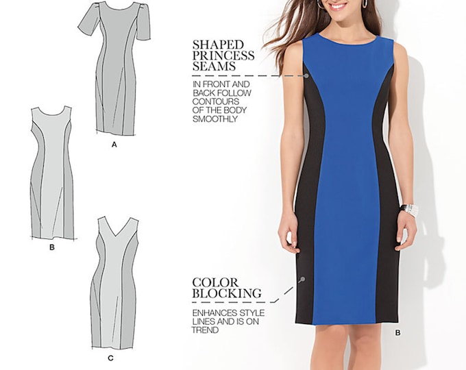 Simplicity Sewing Pattern 8640 Misses'/women's Dress or Tunic - Etsy